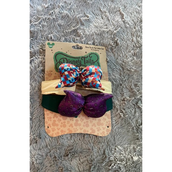 Disney | Dog | Nwt Disney Parks Dog Bow Tie Set 2 | Poshmark